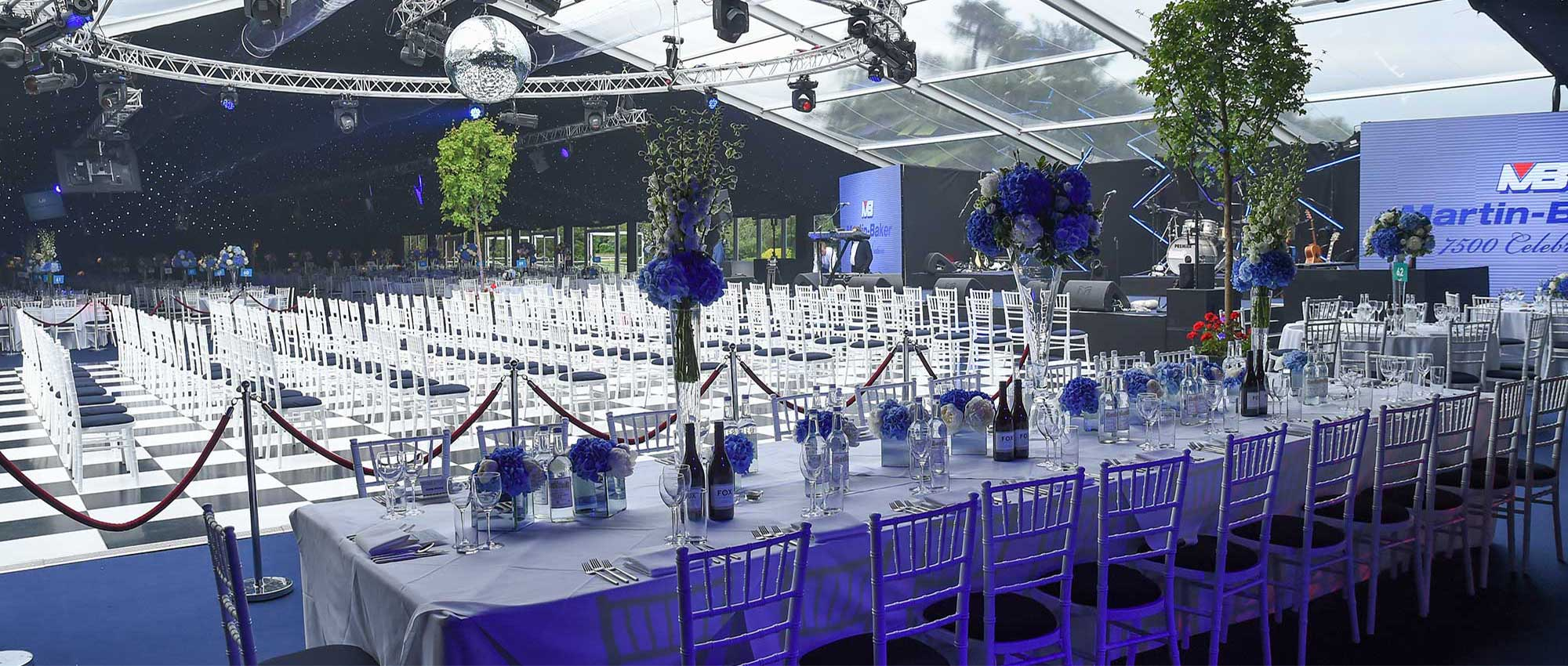 Next Steps - Corporate Marquee Hire | Fews Marquees