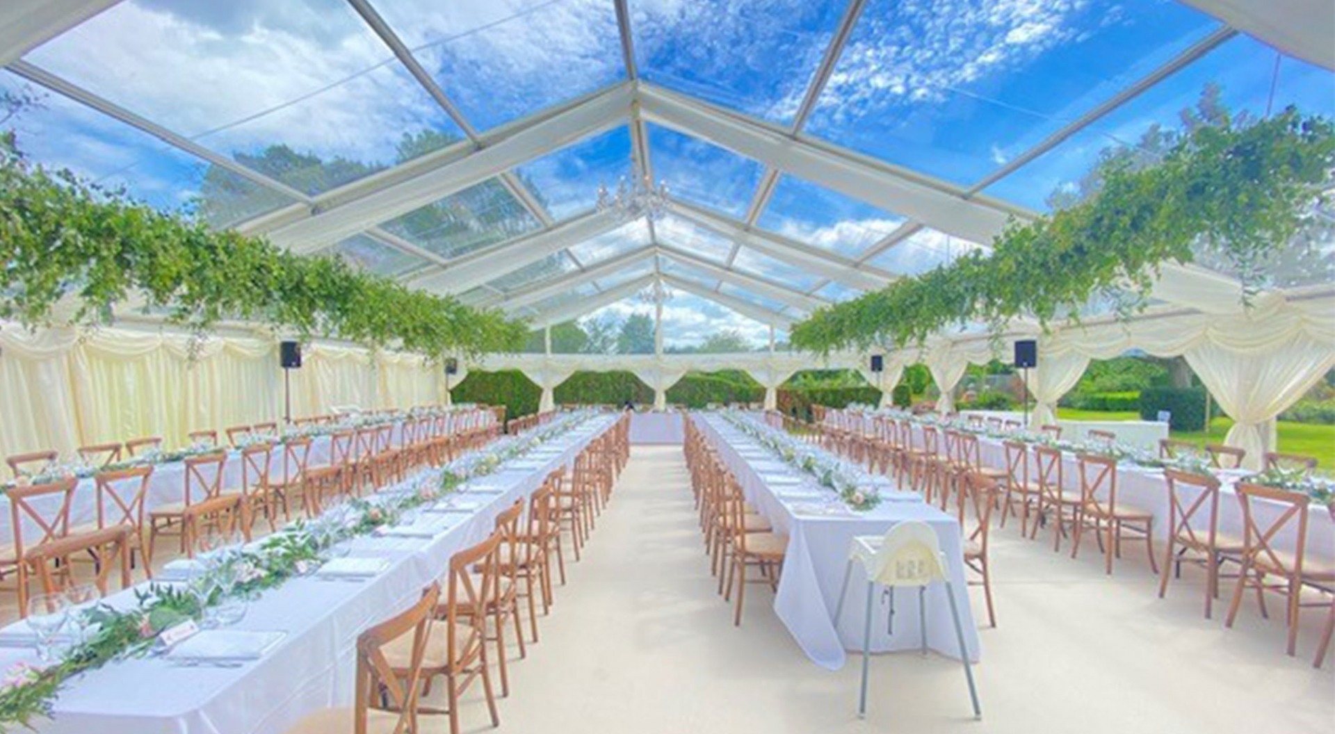 Georgina and Alex - Fews Marquees
